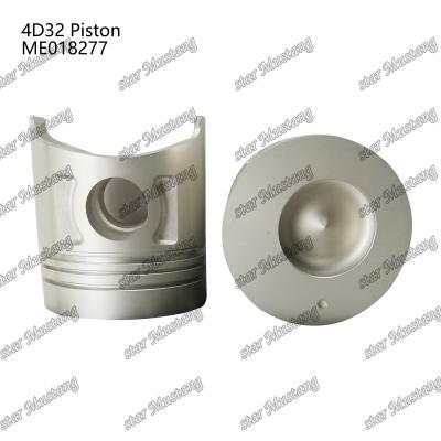 China 4D32 Engine Piston Chamber Size 52mm Height 112.3mm 2.8HKx2x4mm ME018277 For Mitsubishi Engine Spare Parts for sale