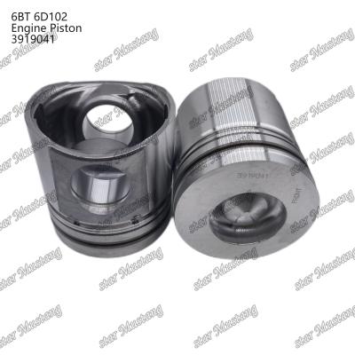 China Piston 6D102 6BT 3919041 For Cummins Diesel Engine Repair Parts for sale