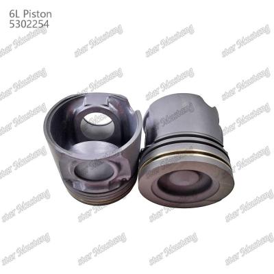China Piston 6L 5302254 For Cummins Diesel Engine Repair Parts for sale