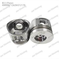 China Piston B3.3 E2170 C6204312170 4089967 For Cummins Diesel Engine Repair Parts for sale