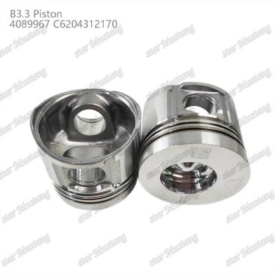 China Piston B3.3 E2170 C6204312170 4089967 For Cummins Diesel Engine Repair Parts for sale