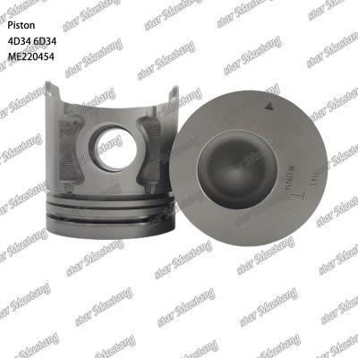 China 4D34 Engine Piston Pin Hole 36mm With Alfin With Oil Gallery ME220454 For Mitsubishi Engine Spare Parts for sale