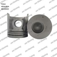 China 6D34 Engine Piston Pin Hole 36mm With Alfin With Oil Gallery ME220454 For Mitsubishi Engine Spare Parts for sale