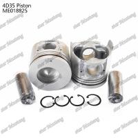 China 4D35 Engine Piston With Alfin Without Oil Gallery ME018825 For Mitsubishi Engine Spare Parts for sale