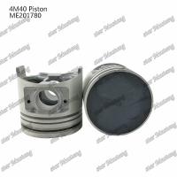 China 4M40 Engine Piston Anode Without Oil Gallery ME201780 For Mitsubishi Engine Spare Parts for sale