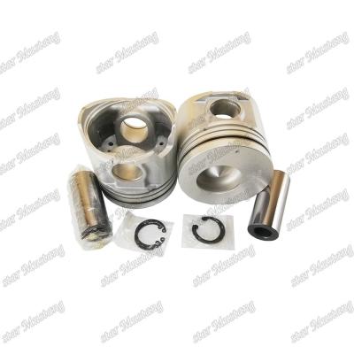 China 6D16-3AT Engine Piston Chamber Size 56mm 3kx2.5x4mm Pin Hole 42mm ME072570 For Mitsubishi Engine Spare Parts for sale