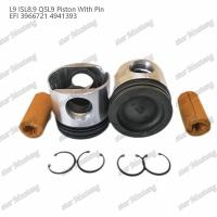 China Piston L9 ISL8.9 QSL9 Electric Injection 3966721 4941393 For Cummins Diesel Engine Repair Parts for sale