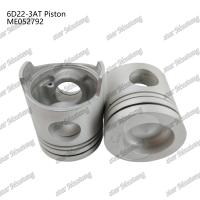 China 6D22-3AT Engine Piston Chamber Size 80mm 3.3Kx3x4mm ME052792 For Mitsubishi Engine Spare Parts for sale