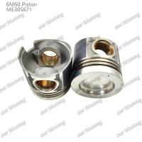 China 6M60 Engine Piston Chamber Size 79mm ME305671 For Mitsubishi Engine Spare Parts for sale