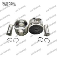 China QD32 Engine Piston With Oil Gallery 12010-1W400 For Mitsubishi Engine Spare Parts for sale