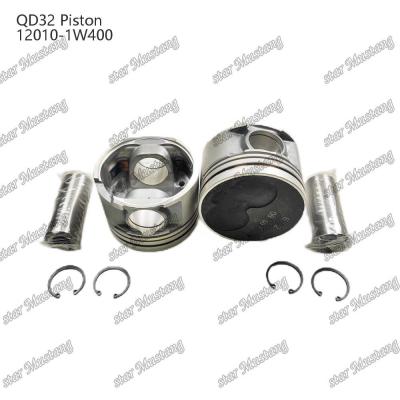 China QD32 Engine Piston With Oil Gallery 12010-1W400 For Mitsubishi Engine Spare Parts for sale