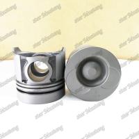 China Piston DB58 DH220-7 without groove 36mm pin hole combustion chamber 56mm 65.02501-0416 For Doosan for sale