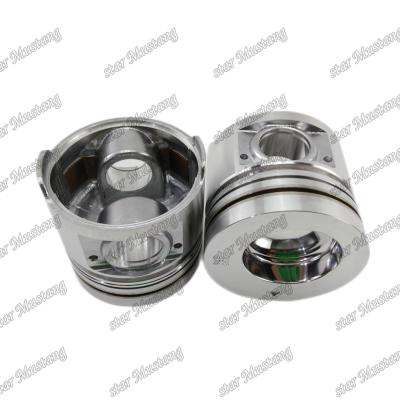 China S4S-D S6S-D Engine Piston Round Bottom Chamber Size 55mm Oil Ring 4.5mm 32A17-05102 For Mitsubishi Engine Spare Parts for sale