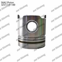 China S6A2 Engine Piston 32517-91100 For Mitsubishi Engine Spare Parts for sale