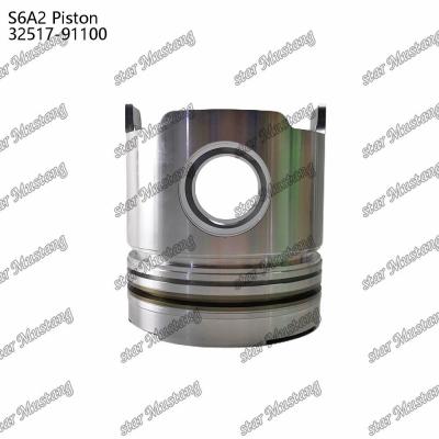 China S6A2 Engine Piston 32517-91100 For Mitsubishi Engine Spare Parts for sale