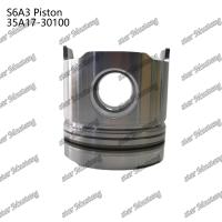 China S6A3 Engine Piston 35A17-30100 3455 For Mitsubishi Engine Spare Parts for sale
