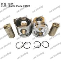 China S6B3 Engine Piston 34A17-00200 34A17-00400 For Mitsubishi Engine Spare Parts for sale