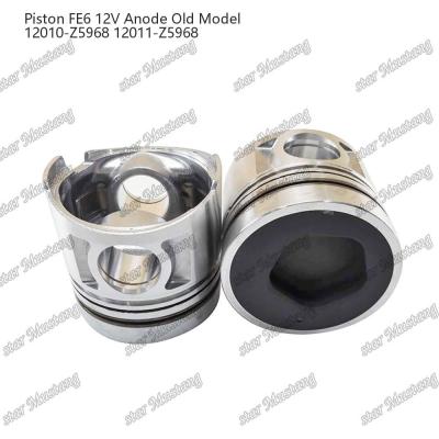 China FE6 Engine Piston 12 Valves 12010-Z5968 12011-Z5968 For Nissan Engine Spare Parts for sale