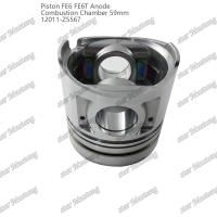 China FE6 FE6T Engine Piston Chamber Size 59mm 3x2x4mm 12011-Z5567 For Nissan Engine Spare Parts for sale