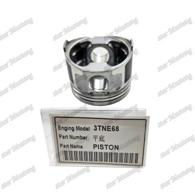 China Piston 3TNE68 FLAT 53mm 119265-22080 119326-22080 YM119265-22080 YM119326-2208 For Yanmar Diesel Engine Repair Parts for sale
