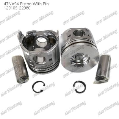 China Piston 4TNV94 129105-22080 For Yanmar Diesel Engine Repair Parts for sale