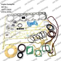 China 6D110 Full Gasket Set 6138-K1-9901 6138-K2-9901 Suitable For Komatsu for sale