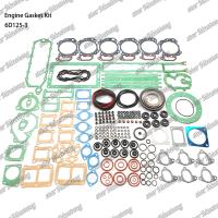 China Full Gasket Kit 6D125-3 Gasket Set For Komatsu Diesel Engine Repair Parts for sale