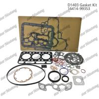 China D1403 Full Gasket Set 16414-99353 Suitable For Kubota for sale