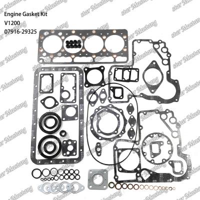 China V1200 Full Gasket Set 07916-29325 Suitable For Kubota for sale