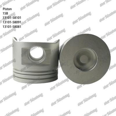 China 15B Engine Piston 13101-58101 13101-58091 13101-58081 For TOYOTA Engine Spare Parts for sale