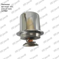 China Thermostat 6D114 6CT 6741-61-1610 5274887 76℃ Engine Part for sale