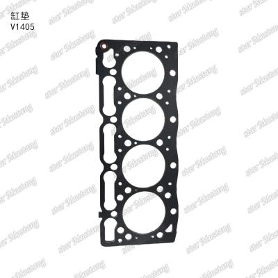 China V1405 Cylinder Head Gasket Metal Suitable For Kubota Engine for sale