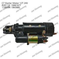 China Engine Starter Motor C7 12T 24V 8201131 10461677 1108394 1993980 For Caterpillar Engine Spare Parts for sale