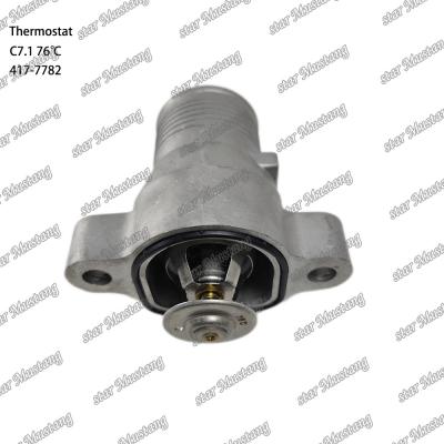 China Thermostat C7.1 417-7782 76℃ Engine Part for sale