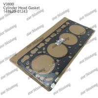 China V3800 Cylinder Head Gasket Metal 148620-01243 Suitable For Kubota Engine for sale