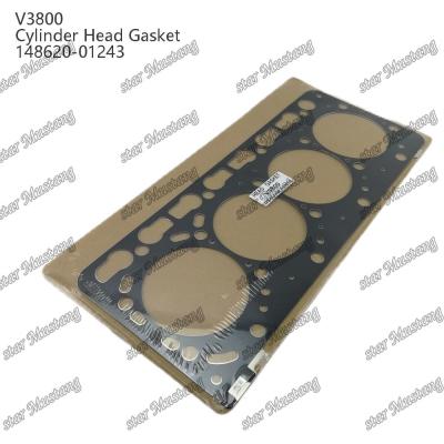 China V3800 Cylinder Head Gasket Metal 148620-01243 Suitable For Kubota Engine for sale