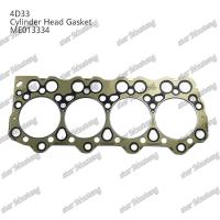 China 4D33 Cylinder Head Gasket Metal ME013334 Suitable For Mitsubishi Engine for sale