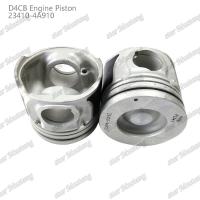China Light Weight Piston D4CB 52mm Combustion Chamber 23410-4A910 For Medium Flow Rate for sale