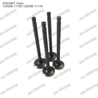 China Original Diesel Engine Valve 4TNV84T 129508-11100 129508-11110 for sale