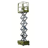 China 3m 4m 19 foot Mini Compact Electric Scissors Lift Platform Table Indoor Facility Repair for sale