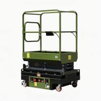China 529 Lbs Mobile Personnel All Terrain Scissor Lift Aerial Work Platform High Performance for sale