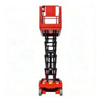 China Premium 19ft Full Electric Scissor Lift Platform Self Propelled For Aerial Work for sale