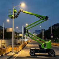 China Diesel Towable Articulated Electric Boom Lift Platform Spider Aerial OEM for sale