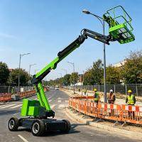 China Diesel Towable Articulated Electric Boom Lift Platform Spider Aerial OEM for sale
