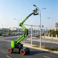 China Premium 22M Electric Articulated Work Platform Towable Boom Lift Customized for sale