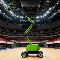 China 14m 16m 18m Diesel Articulating Zoom Boom Lift Platform 230kg For Bridge Maintenance for sale