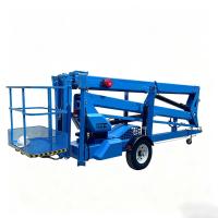 China 10M-20M Hydraulic Diesel Telescopic Boom Lift Mobile Self Propelled Cherry Picker for sale