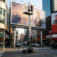 China 4m-16m 250kg Electric Mobile Dual Single Mast Lift For Station Facilities Repair for sale