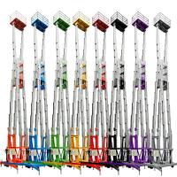 China Aluminium Six Vertical Mast Lift Order Picker 18m-24m 150kg for sale