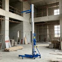 China Portable Material Vertical Mast Boom Lift Order Picker Cherry Picker Heavy Duty for sale